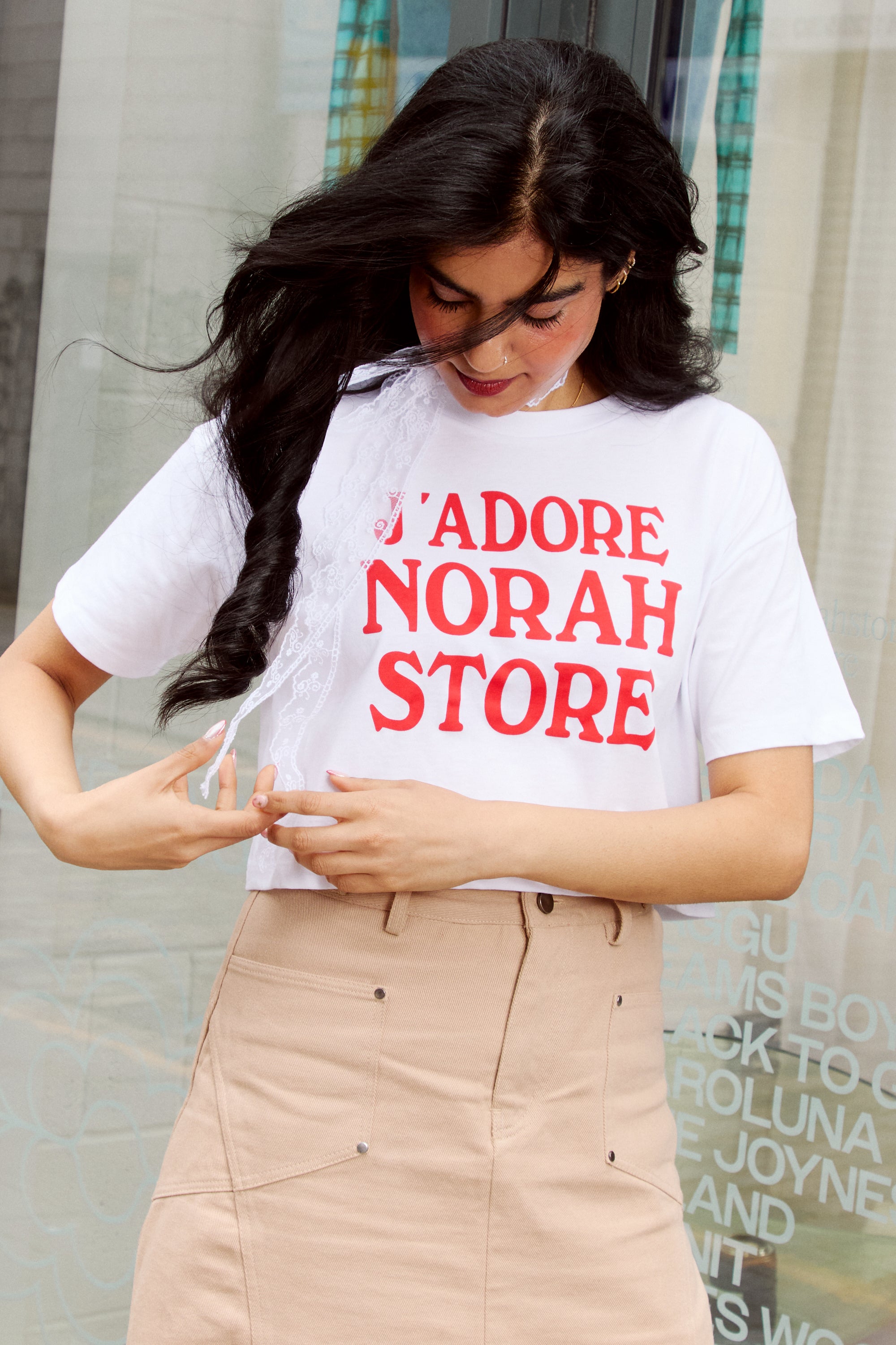 J'ADORE NORAH STORE | Boxy Tee – The Norah Store